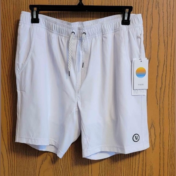 Vuori | Shorts | Nwt Vuori Mens Kore Shorts In White | Poshmark